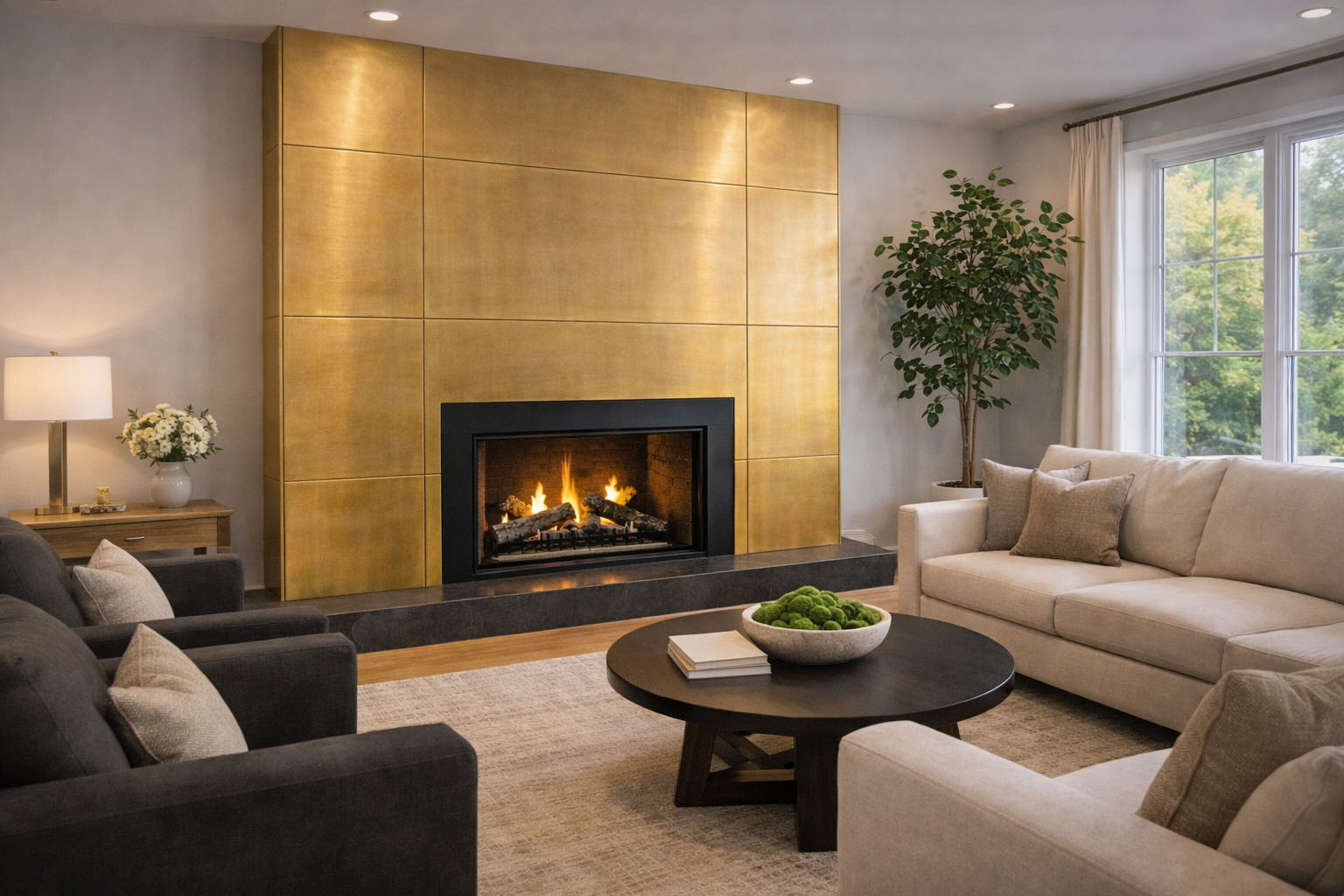 Handcrafted Real Brass Wall Panels | Copper & Craft