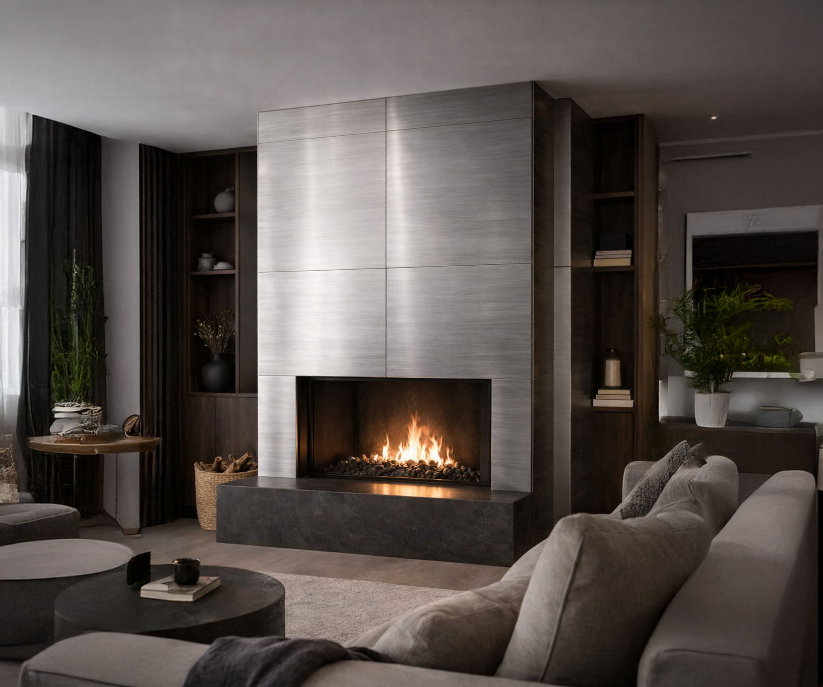 Handcrafted Stainless Steel Wall Panels | Copper & Craft